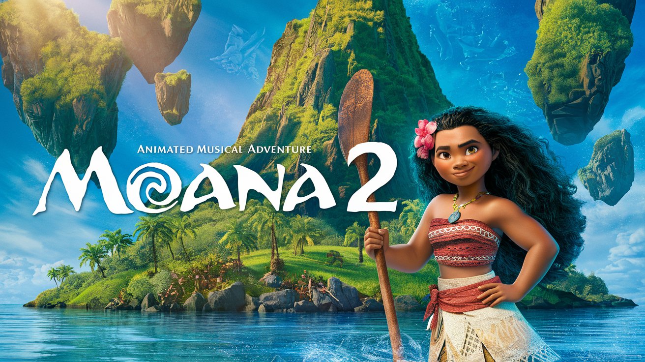 Moana 2, the Animated Musical Adventure Releases Today!